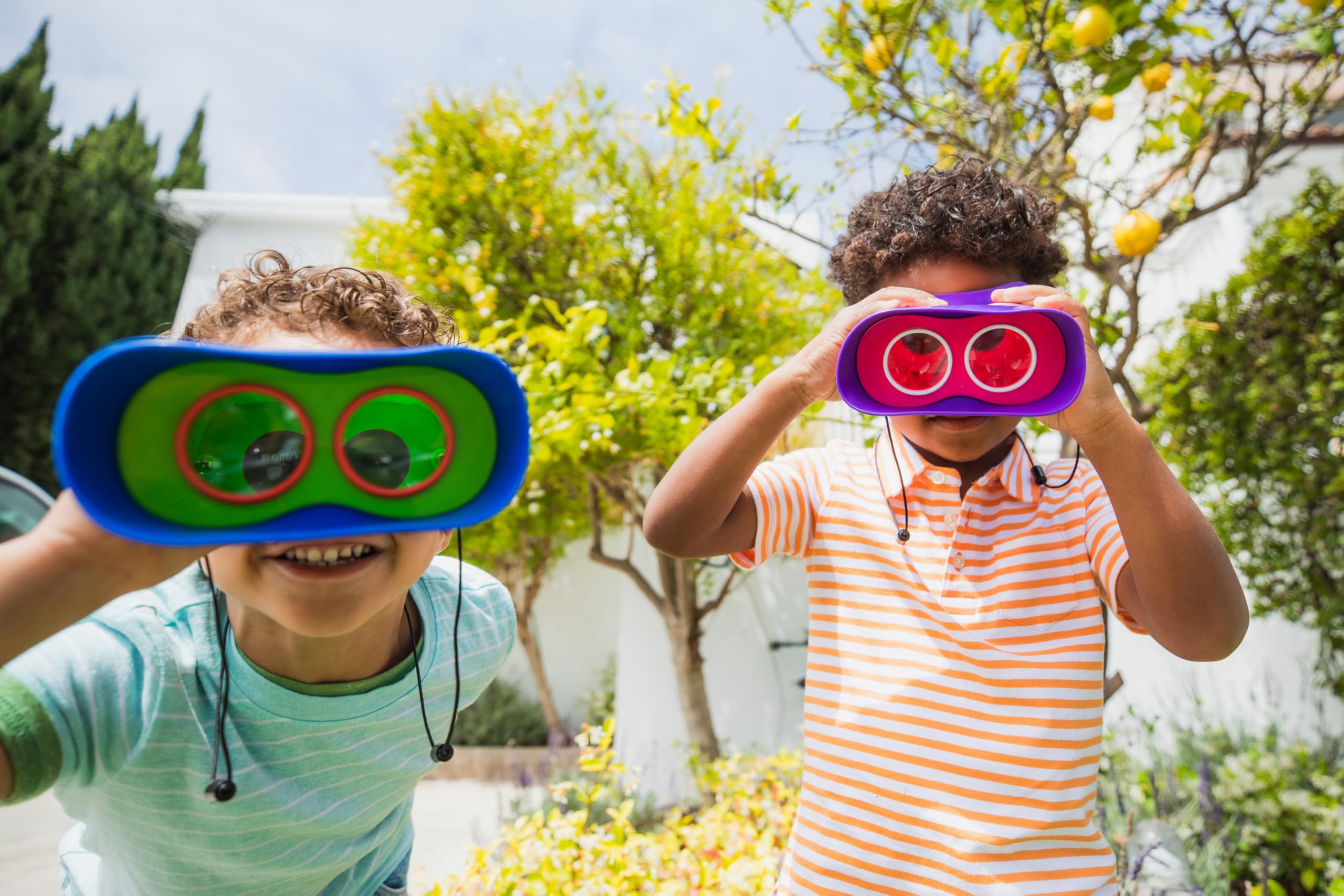 Educational Insights GeoSafari Jr. Kidnoculars, Binoculars for Toddlers & Kids, Ages 3+