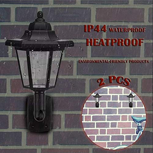 Fence Mount Wall Way Light Garden Outdoor Path LED Lamp Power Solar LED Light Indoor Christmas Lights Led Warm