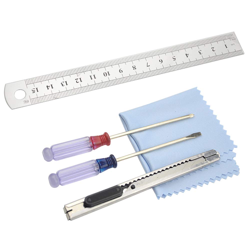 BXQINLENX Professional 28 PCS Gundam Model Tools Kit Modeler Basic Tools Craft Set Hobby Building Tools Kit for Gundam Car Model Building Repairing and Fixing(O)