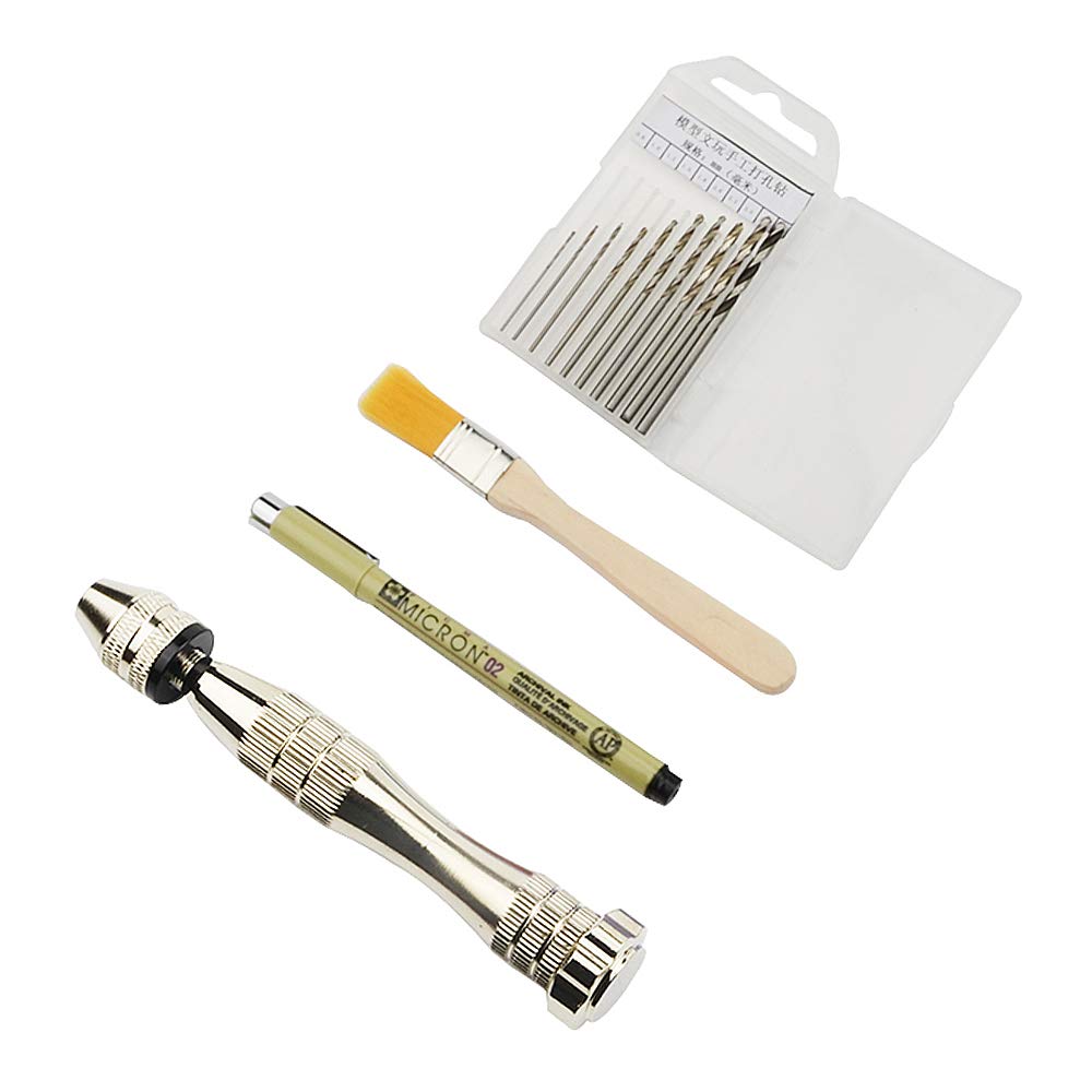 BXQINLENX Professional 28 PCS Gundam Model Tools Kit Modeler Basic Tools Craft Set Hobby Building Tools Kit for Gundam Car Model Building Repairing and Fixing(O)