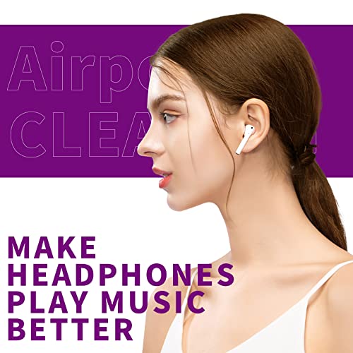 Midukit Cleaner Kit for Airpod, Cleaning Kit compatible with Airpods, Earbud Cleaning Putty, fits Earbud Phone Ear Wax Dirt, Cleaner Putty with Microfiber Cleaning Cloth & Brushes, Earbud Cleaning Kit