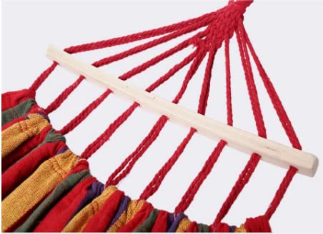 GUAGLL Outdoor Double Canvas Hammock Garden Hammock Chair Dorm Swing 2 Person 450 Pounds