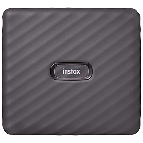 Fujifilm Instax Link Wide Printer Mocha Grey + Wide Twin Pack Instant Film + Cloth