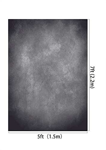 Kate 5x7ft Gray Texture Backdrop Gray Purple Abstract Portrait Headshot Backgrounds for Photoshoot, Photo Video Studio Prop