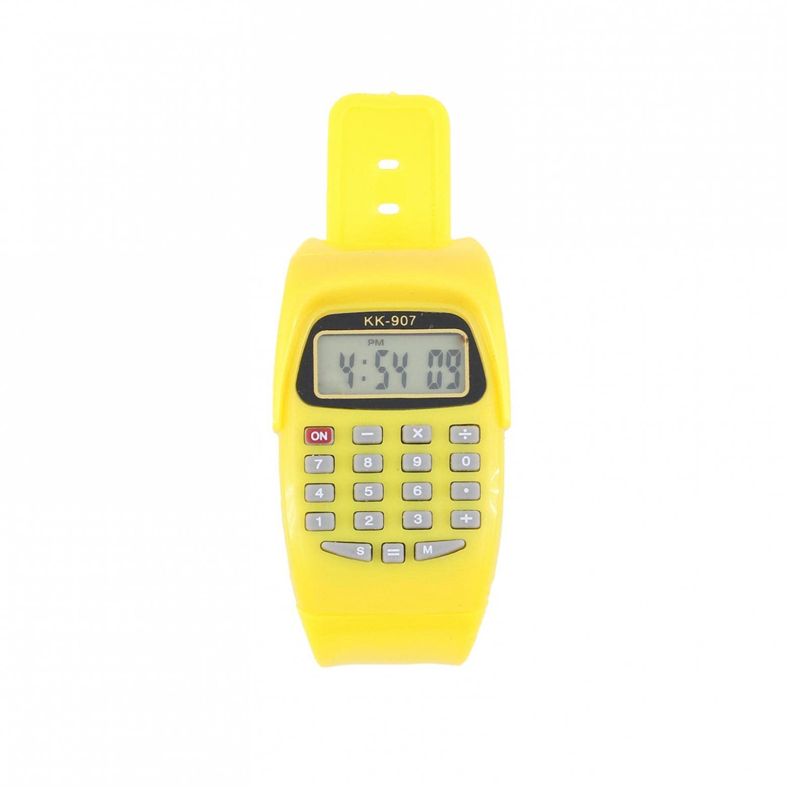 Calculator Digital Mens Watch with Resin Strap, YeLukk Financial Calculator for Students Children Office,Large Display Clearly Calculators,Easy to Used,Fashion Multi-Function Watches