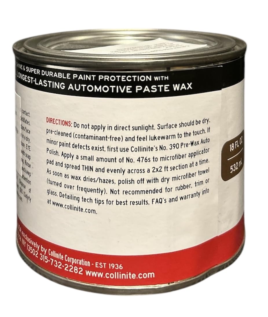 Collonite 47618 No. 476S Super Doublecoat Auto Wax - 18 oz