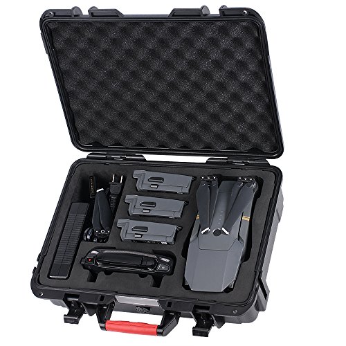 Smatree 10.2L Waterproof Carrying Case Compatible for Mavic Platinum/DJI Mavic Pro Mavic Fly More Combo(Not fit for Mavic 2 Pro/Mavic 2 Zoom)