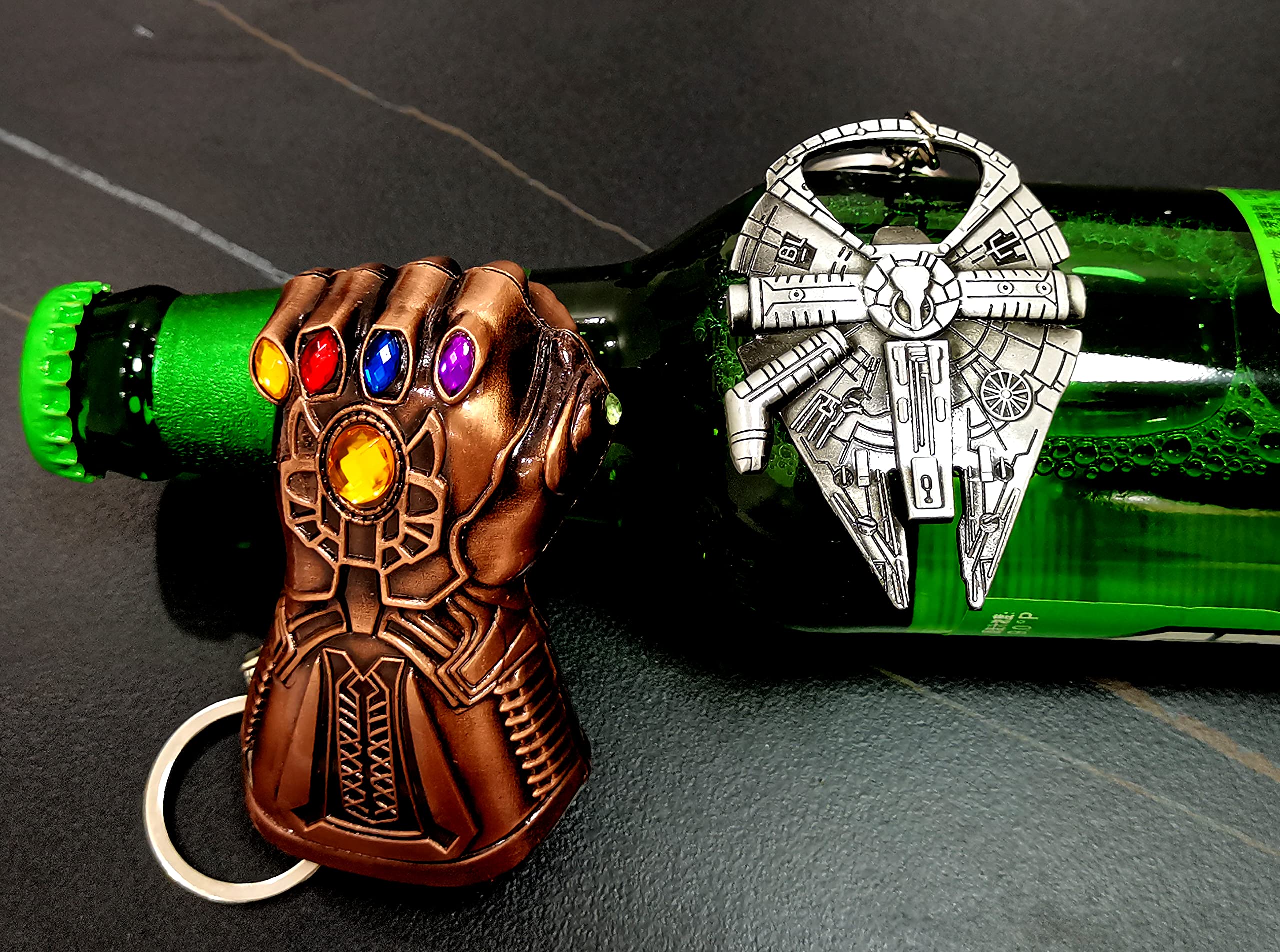 3-Pack Creative Multipurpose Infinity Thanos Gauntlet Glove Beer Bottle Opener beer gifts for men