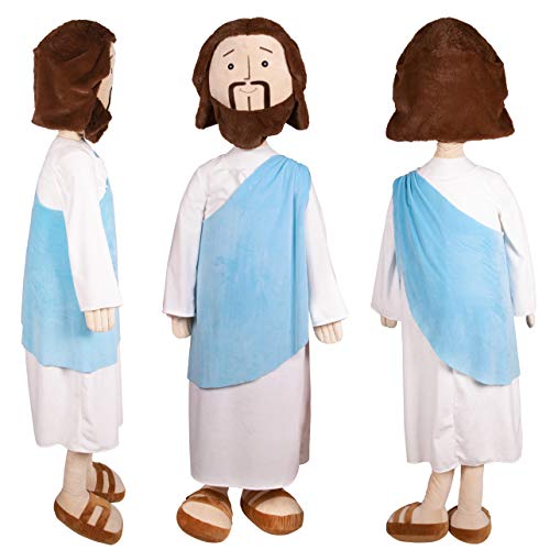 KANGAROO Giant 6 Foot Plush Jesus Doll; Great for Christmas, Easter, Kids' Bedrooms, Churches & Christians! Tower of Babel Humongous