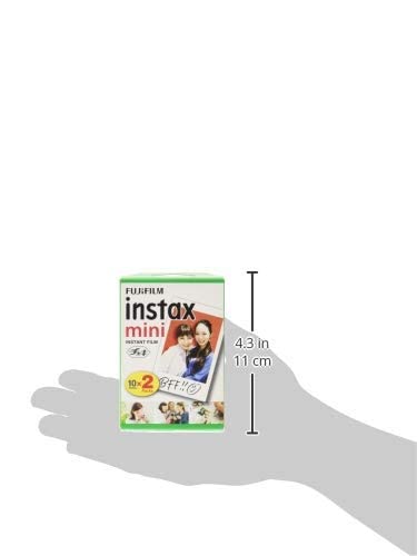 FUJIFILM Instax Mini JP 2 Film for Instax Instant Camera, Pack of 20