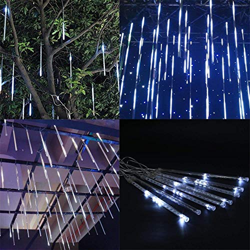 Lights 50CM Garden LED Rain Snowfalls Shower Xmas Party Tree Outdoor LED light Christmas Lights Warm Indoor Led