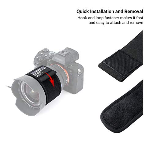 USB Lens Warmer, Lens Dew Heater Strip with Temperature Regulator, Condensation Prevention for Telescopes Camera DSLR Lens Telescope Eyepieces Less Than 3.15 inch (80mm) in Diameter