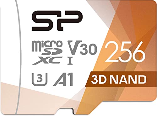 Silicon Power 2-Pack 256GB Micro SD Card U3 Nintendo-Switch Compatible, SDXC microsdxc High Speed MicroSD Memory Card with Adapter