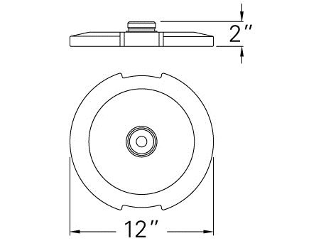 Treasure Garden 30-LB Cast Iron Add-On Weight
