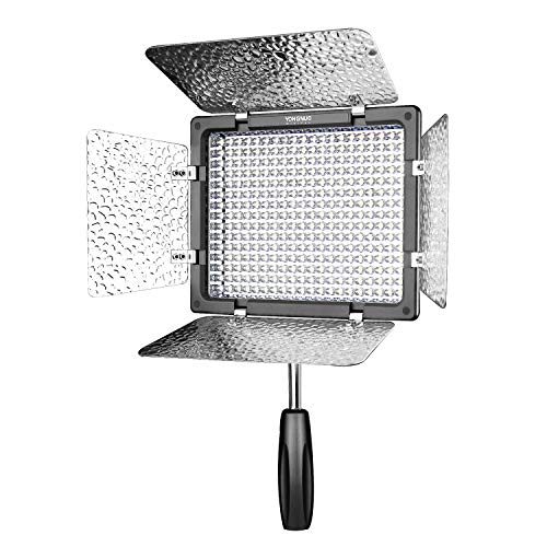 YONGNUO YN300 III LED Video Light with 5600k Color Temperatur e and Adjustable Brightness for Canon Nikon Pentax Olympus Samsung