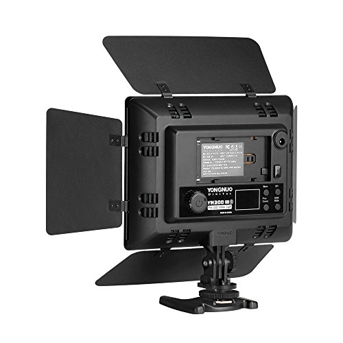 YONGNUO YN300 III LED Video Light with 5600k Color Temperatur e and Adjustable Brightness for Canon Nikon Pentax Olympus Samsung