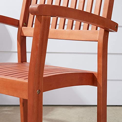 Malibu Outdoor Garden Stacking Armchair (Set of 4)