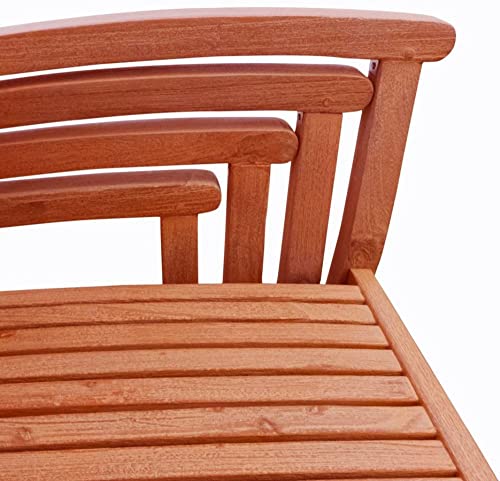 Malibu Outdoor Garden Stacking Armchair (Set of 4)