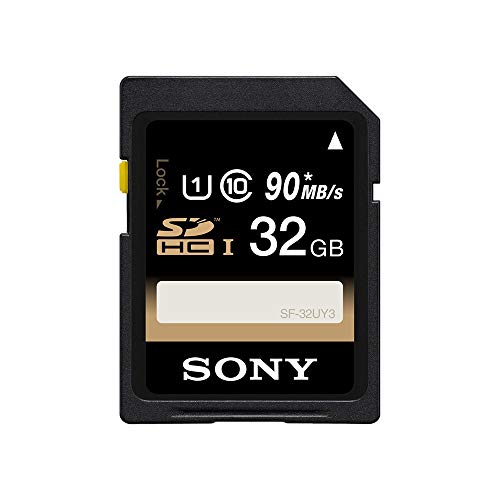 Sony 32GB Class 10 UHS-1 SDHC up to 70MB/s Memory Card (SF32UY2)
