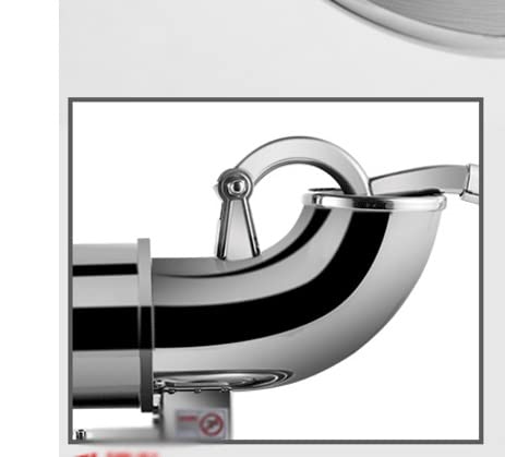 KZHFS Full Stainless Steel Ice Crushers Shavers Electric Ice Smoothies Maker Blender Machine for Coffee Bar Shop