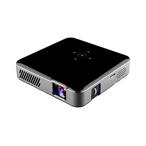 APAINI S350 Mini Dlp Projector Smart Tv Android 9.0 Pico Protable 1080p Outdoor 4k Cinema for Smartphone ( Color : E )