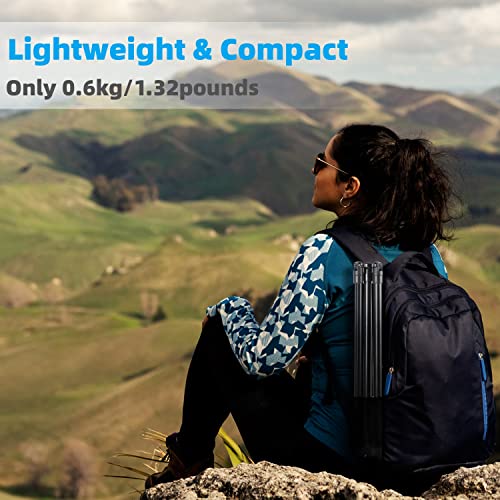 78.7 inch/7.2ft Adjustable Light Stand Tripod, Premium Aluminum Photography Tripod Stand with Ball Head, Compatible with Lights, Projector, Softbox, Cameras, Projector, Relfectors, Umbrellas