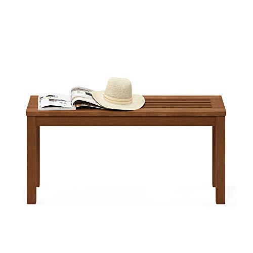 Furinno FG181110-C Tioman Outdoor Backless Bench, Natural