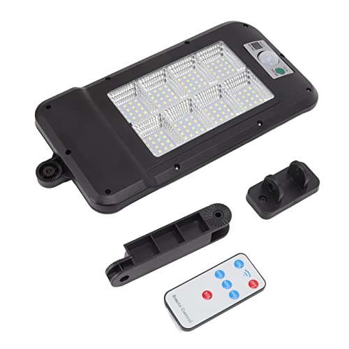 Solar Powered Street Lamp, Human Body Induction Wall Lights, Outdoor Waterproof Remote Control LED Wall Light, Sensitive Motion Detection Function for Backyard Garden Garage