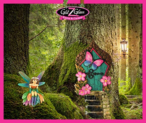 GlitZGlam Daisy The Gorgeous Miniature Fairy for Your Fairy Garden/Miniature Garden