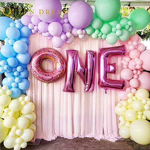 Sheer Curtain Drapes 10ft x 8ft Pink Chiffon Fabric Backdrop Drapes Curtain for Wedding Arch Party Window Decoration