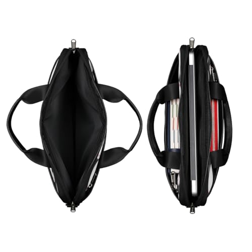 Baseball Laptop Computer Bag Waterproof Shoulder Messenger Bag 13-15 inch Durable Laptop Tote Bag with Shoulder Strap Handle Lightweight Crossbody Briefcase