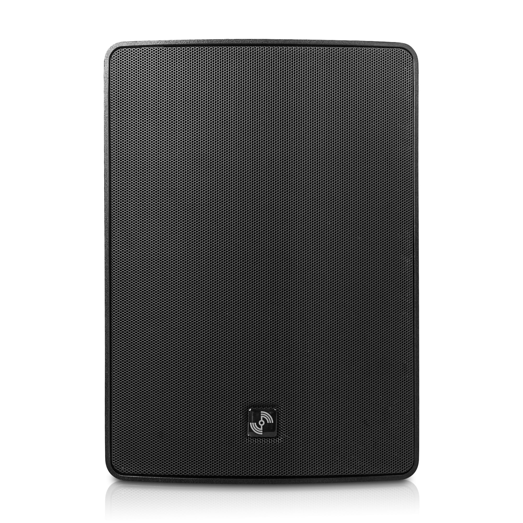 Sound Town Pair of 8" Weather-Resistant Surface-Mount Speaker, Indoor/Outdoor, 70V/100V/8ohm, for Home & Commercial Installation, Black (TARVOS-8B-PAIR)