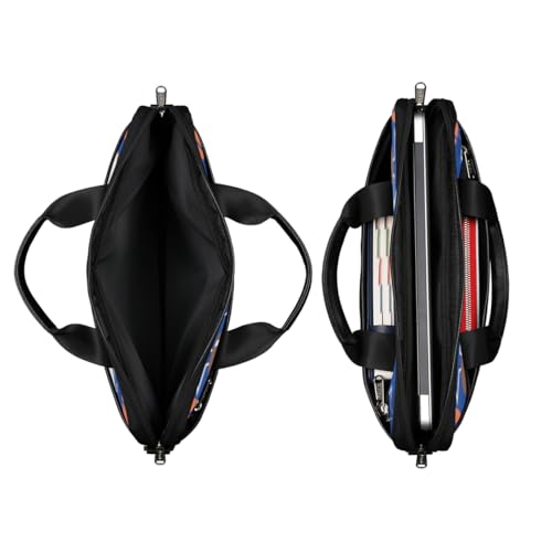 Sport Balls Laptop Computer Bag Waterproof Shoulder Messenger Bag 13-15 inch Durable Laptop Tote Bag with Shoulder Strap Handle Lightweight Crossbody Briefcase
