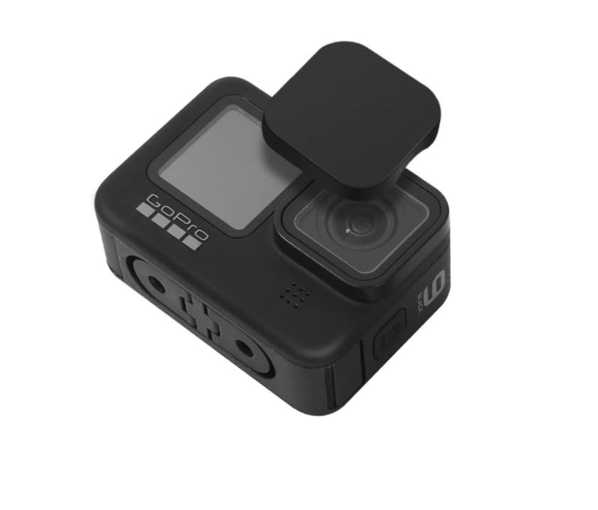 VIZEMO 4 Pieces Lens Cap for GoPro Hero11Mini/11/10/9 Hero Black Protective Silicone Cover Accessories (for Gopro 9/10/11 Hero)