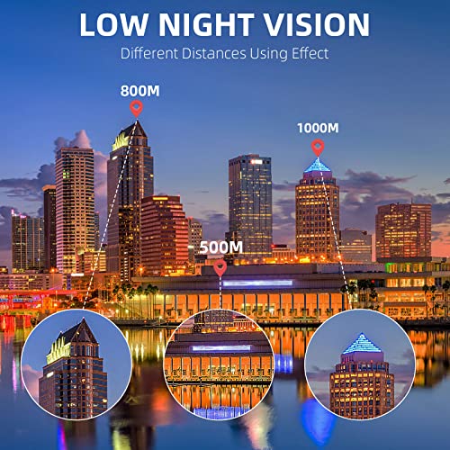Sovipal 80x100 Monocular Telescope for Outdoorsy Adults - High Definition, Compact, Tripod-Ready with Smartphone Adapter, Spotting Scope Ideal for Bird Watching and Hiking in Low Light Conditions