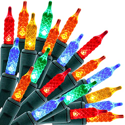 Joiedomi 200Count(2x100) LED Christmas Mini String Lights, 52.2 ft Fairy Lights for Indoor Outdoor Home Garden Party Christmas Decoration, Multicolor