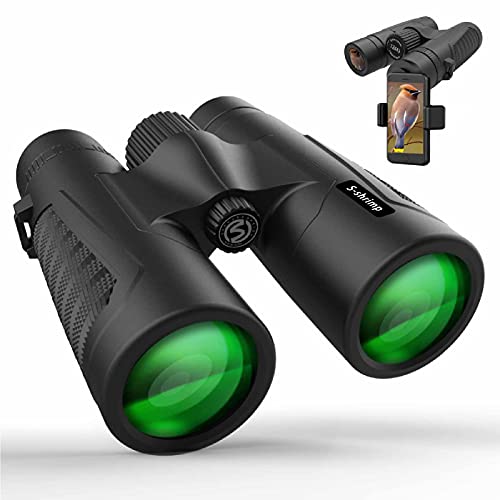 S-shrimp Binoculars 12x42 HD Binoculars for Adults Binoculars for Bird Watching high Power Binoculars Binoculars for Adults Night Vision and Day