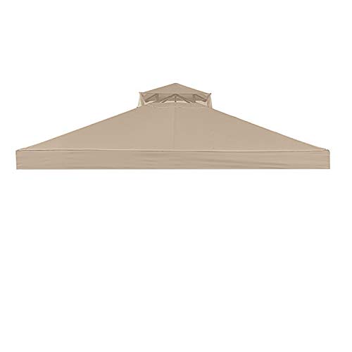 Garden Winds Replacement Canopy for The Callaway Gazebo - Riplock 350 - Beige