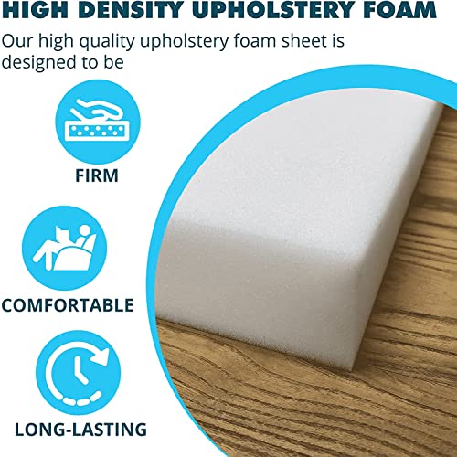 Foamma High Density Outdoor Cushion Replacement for Patio Furniture Premium Comfort and Support 3β x 22β x 24β Cover Not Included