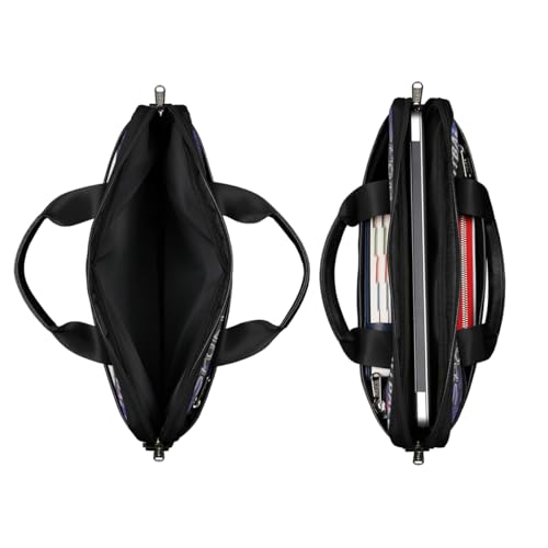 Sports Football Laptop Computer Bag Waterproof Shoulder Messenger Bag 13-15 inch Durable Laptop Tote Bag with Shoulder Strap Handle Lightweight Crossbody Briefcase