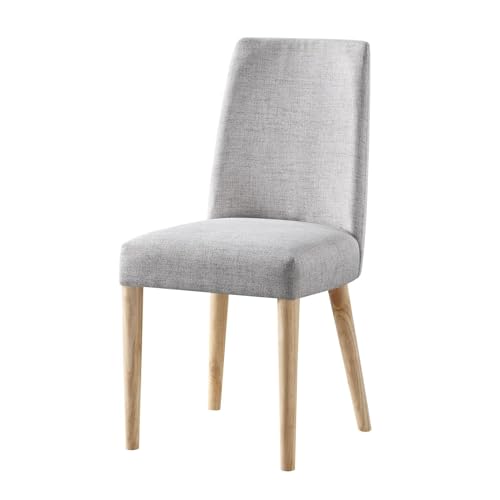Solid Wood Arm Chair, Chair Living Room Accent Seating Gray Comfy Modern Home Furniture 18.50" L X 23.25" W X 37" H