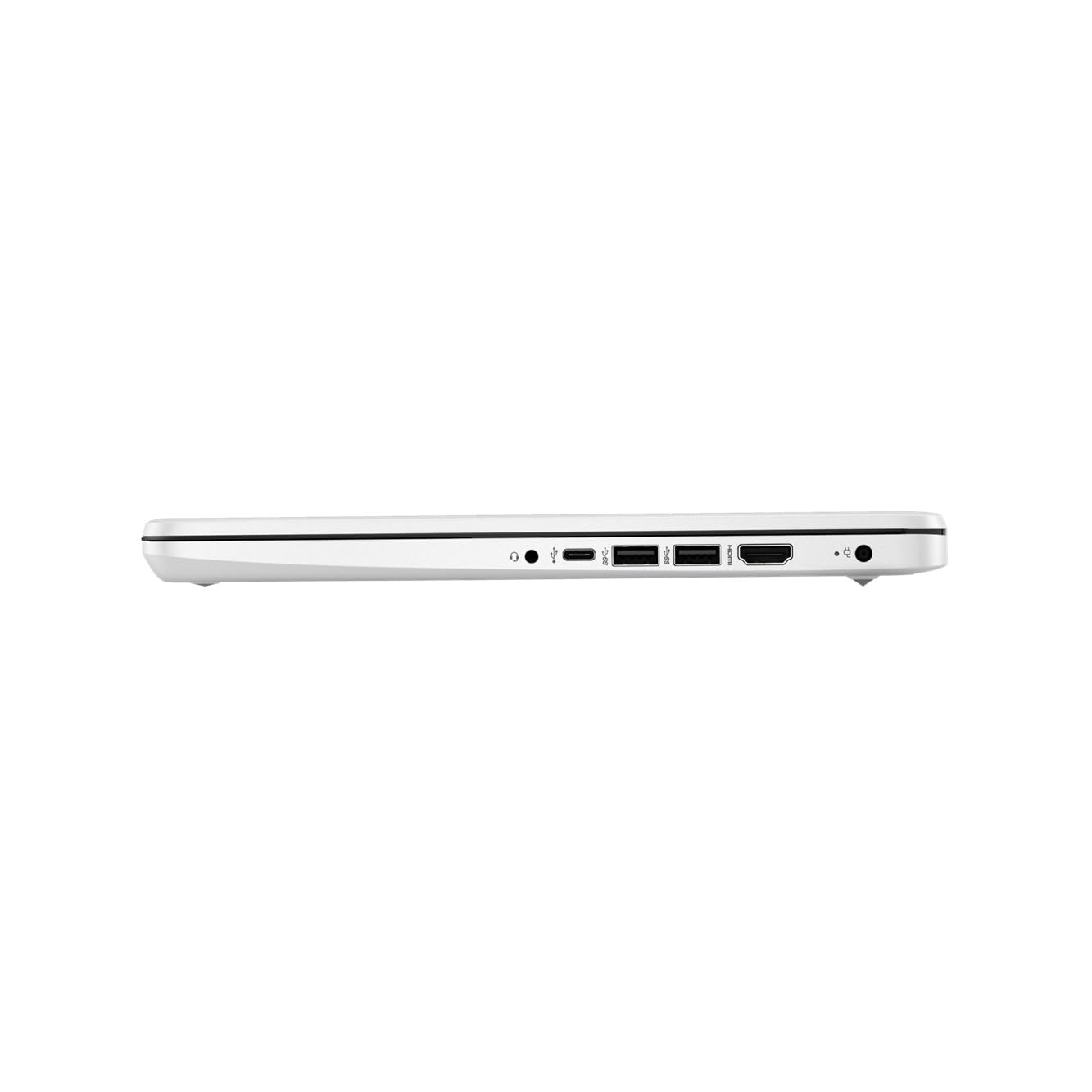 HP 14 Laptop, Intel Celeron N4020, 4 GB RAM, 64 GB Storage, 14-inch HD Touchscreen, Windows 10 Home, Thin & Portable, 4K Graphics, One Year of Microsoft 365 (14-dq0080nr, 2021, Snowflake White)