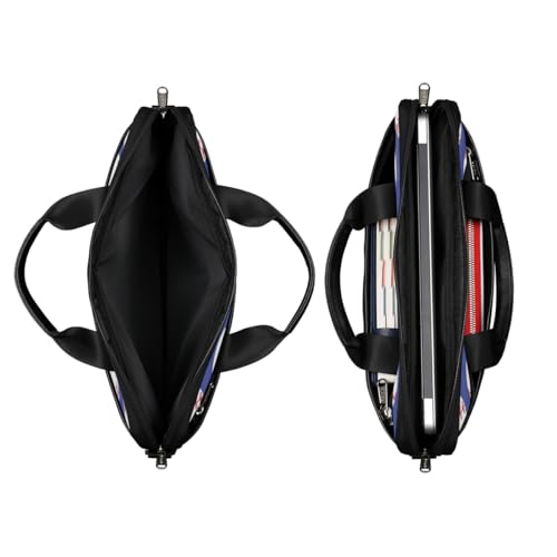 Seamless Baseball Laptop Computer Bag Waterproof Shoulder Messenger Bag 13-15 inch Durable Laptop Tote Bag with Shoulder Strap Handle Lightweight Crossbody Briefcase