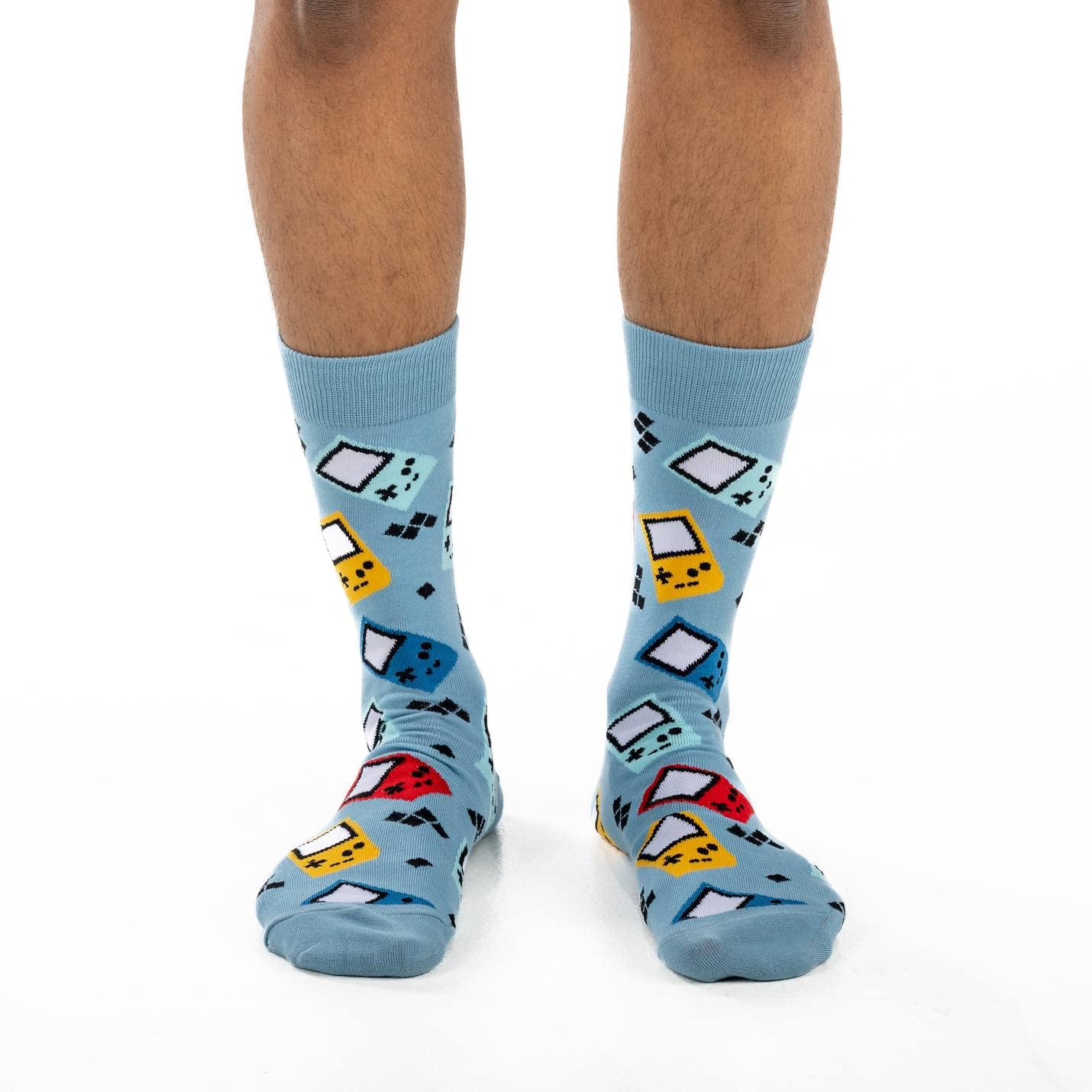 Good Luck Sock Men's Handheld Game Console Socks, Adult