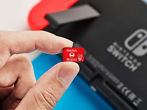 SanDisk 128GB microSDXC Card Licensed for Nintendo Switch - SDSQXAO-128G-GNCZN