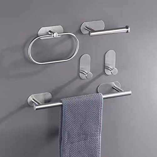 4Pieces Bathroom Towel Rack Large Capacity for Kitchen Bathroom Home Dormitory Towels Holder Space Saving Hand Towel Holder