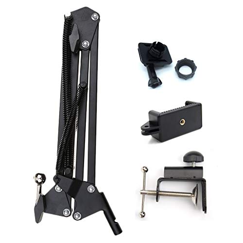 AceTaken Phone Video Stand,Overhead Camera Mount Compatible with iPhone Samsung Live Streaming,Baking,Craft,Videos,Online Lessons