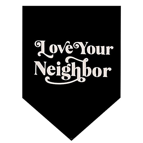Love Your Neighbor Garden Flag Vertical Double Sided Farmhouse Yard Outdoor Decoration 12.5×18 Inch