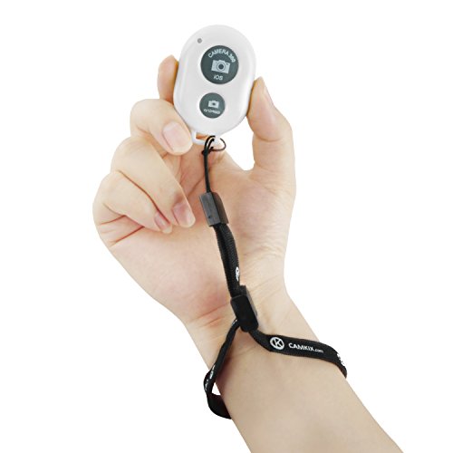 CamKix Camera Shutter Remote Control with Bluetooth Wireless Technology - Create Amazing Photos and Videos Hands-Free - Works with Most Smartphones and Tablets (iOS and Android)