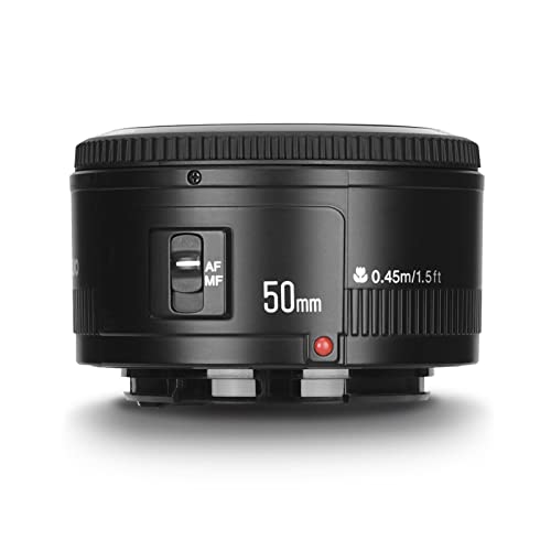 YONGNUO YN50mm F1.8C Lens, Large Aperture Auto Focus Lens, 50MM F1.8 for Canon EF Mount EOS Cameras